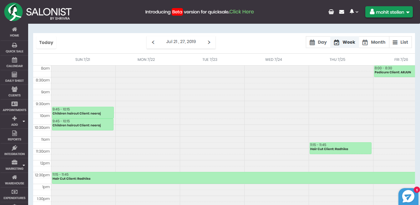 Salon Management Software | Salon Scheduling Software | Awebstar
